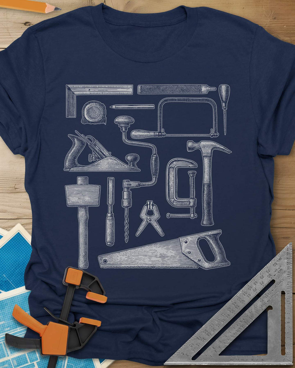 Rock Paper Scissors Splinter Woodworking T Shirt – Woodcraftees